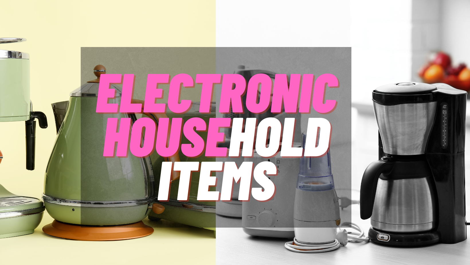 140 Essential Household Items Everyone Should Have below 500